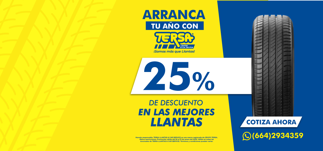 TERSA LLANTAS & CAR SERVICE - Venta de llantas y mantenimiento automotriz